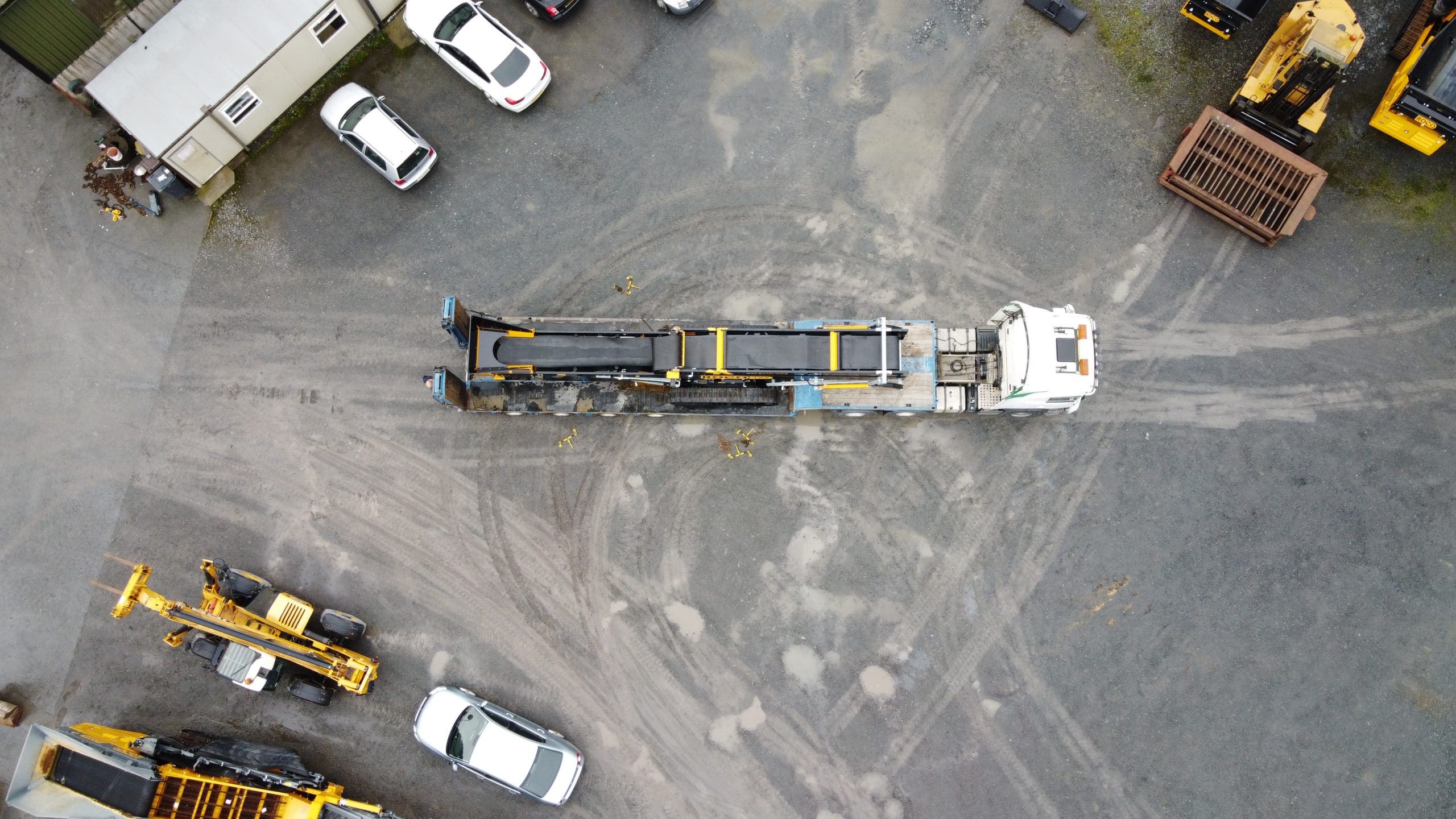 T65 Tracked Stacker Sold to Gannon Bros, Tracked Conveyor for sale, T65