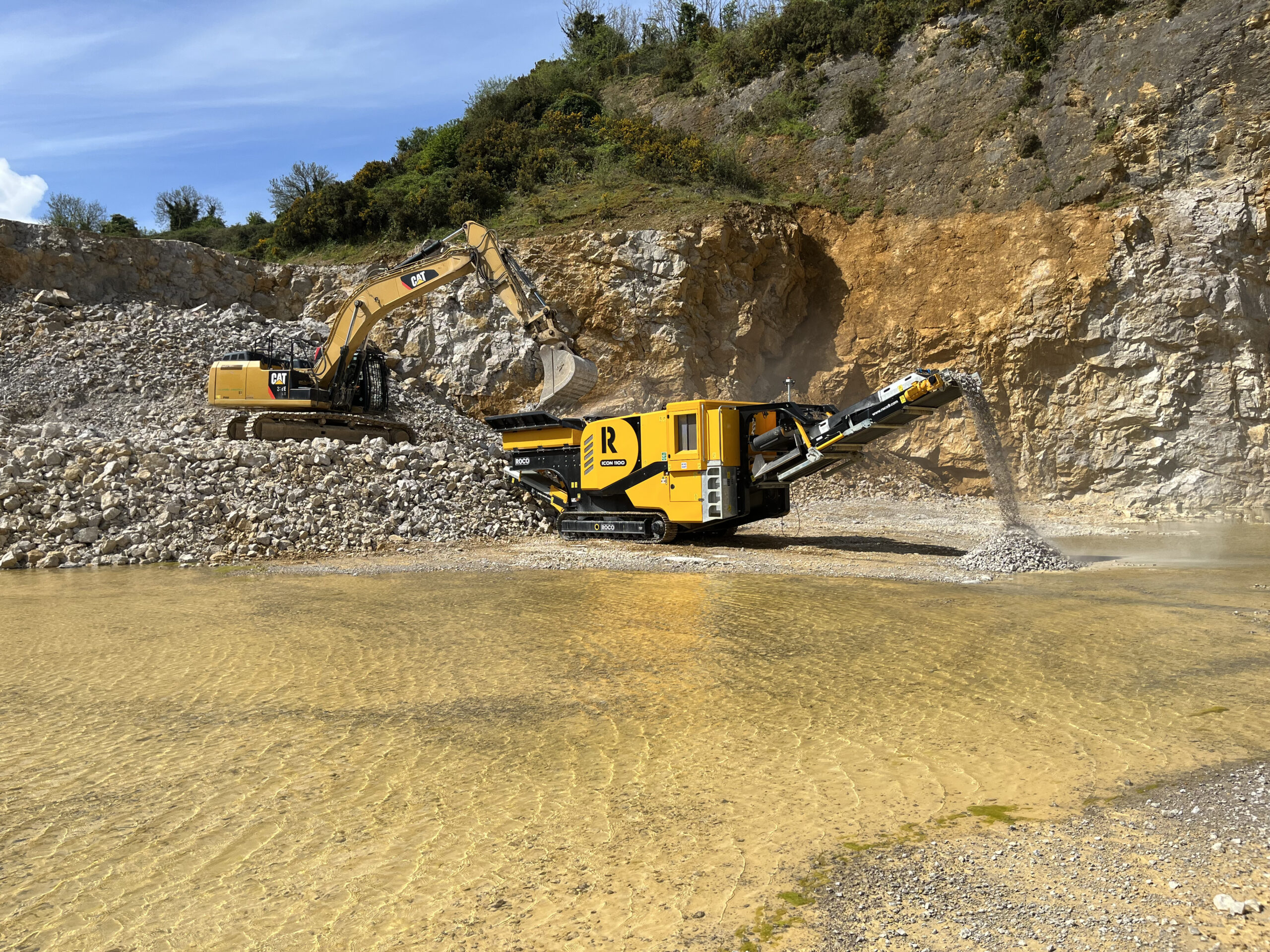 ICON 1100 Crushing Limestone - roco