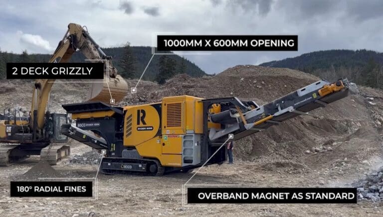 Harnessing Innovation: RYDER 1000 HYBRID Jaw Crusher - roco
